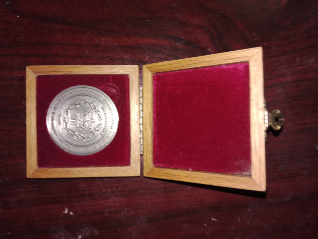 Pewter SUKOM 16th Commonwealth Games KL 98 Commemorative Medallion / Pingat Peringatan Sukan ...