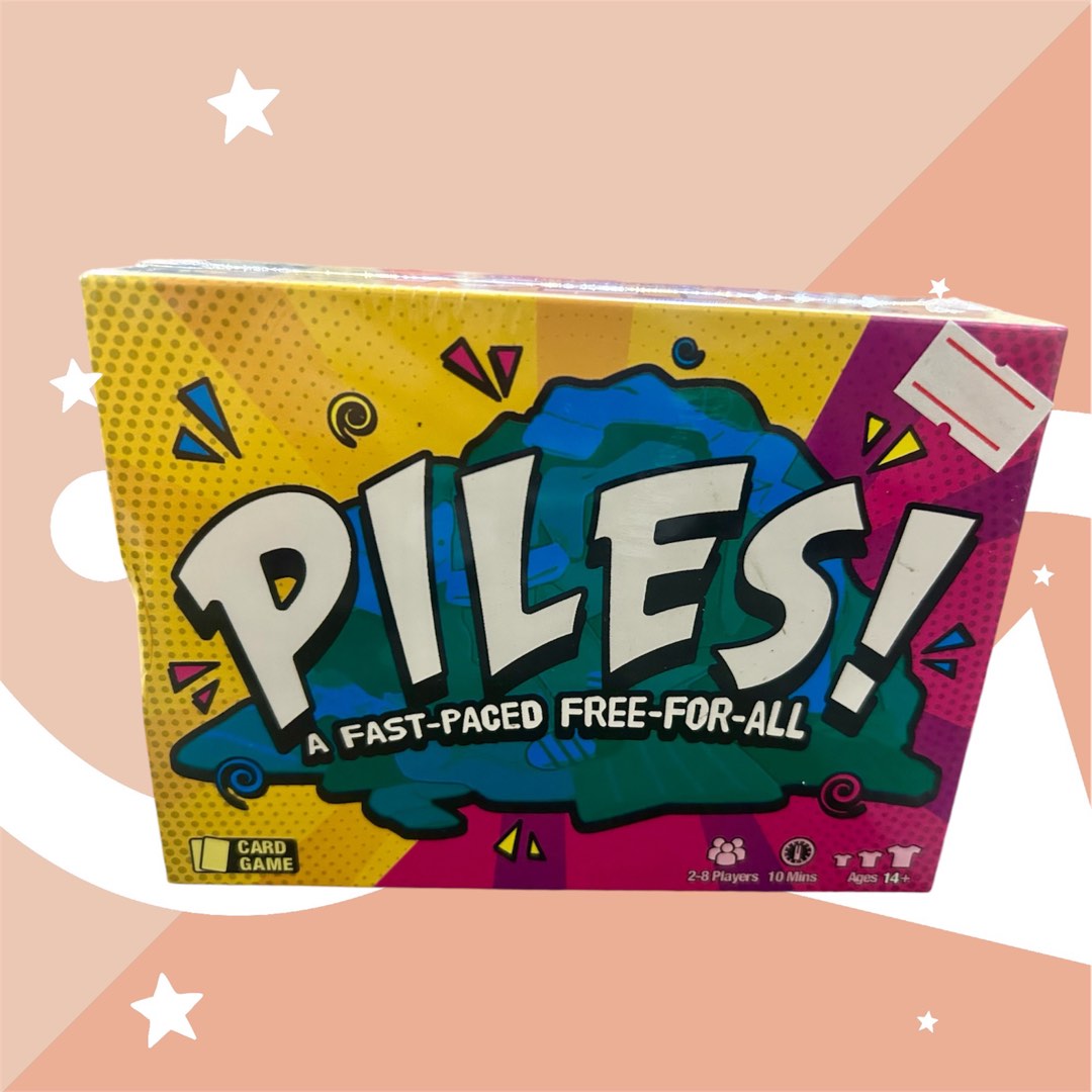 PILES card game (kids and adults), Hobbies & Toys, Toys & Games on ...