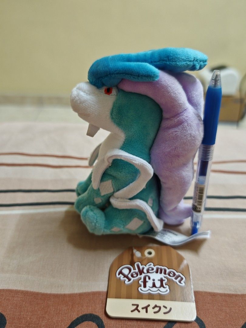 Pokemon Center Pokemon Fit Suicune plush, Babies & Kids, Infant ...