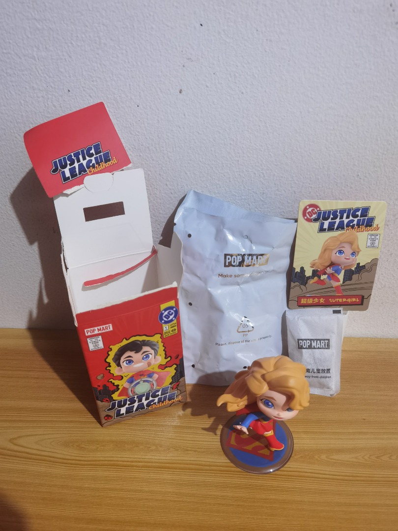 Pop Mart - DC - Justice League Childhood Series Figures - Supergirl ...