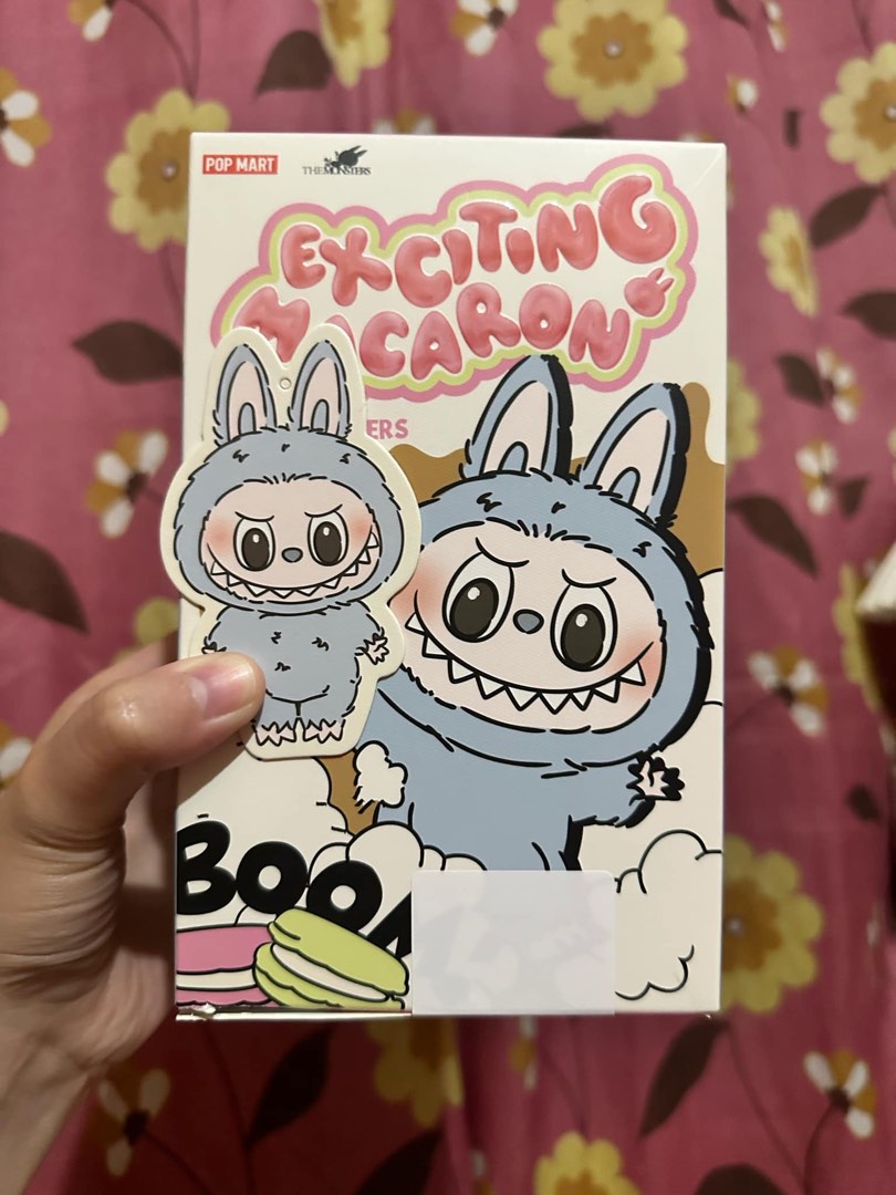 POPMART LABUBU (BLUE), Hobbies & Toys, Toys & Games on Carousell