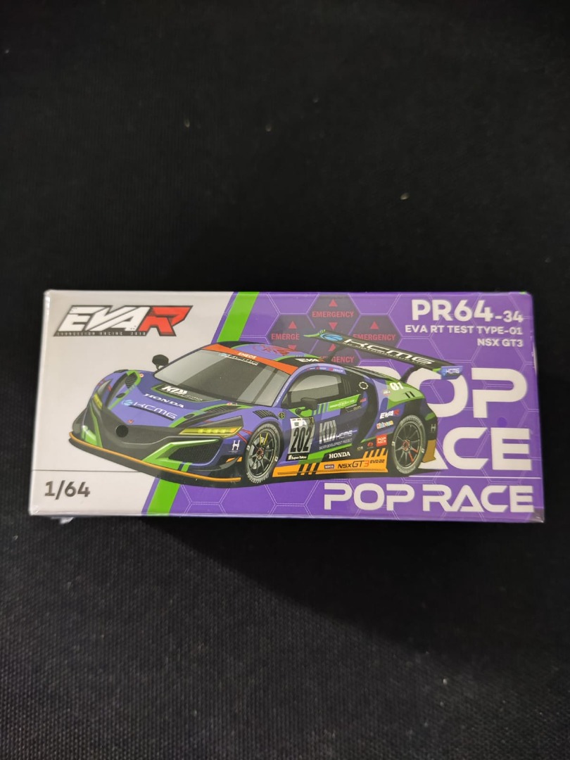 Poprace purple NSX eva R 01, Hobbies & Toys, Toys & Games on Carousell