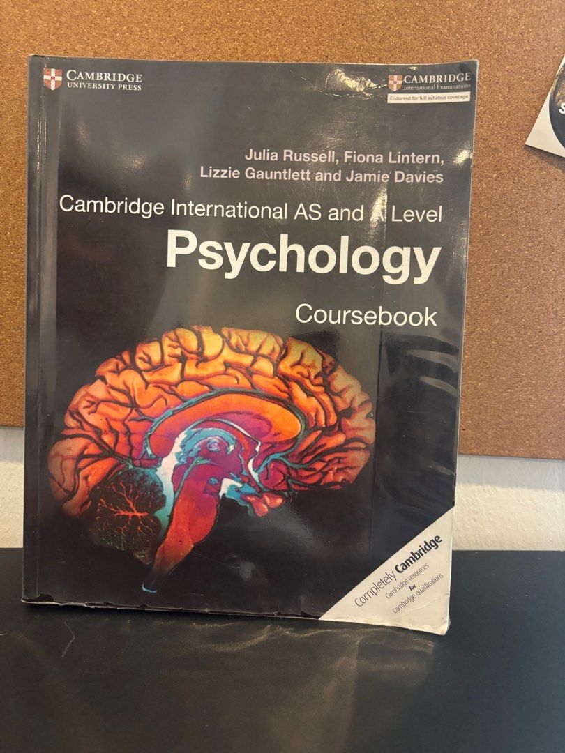 Psychology A Level Coursebook (original), Hobbies & Toys, Books ...