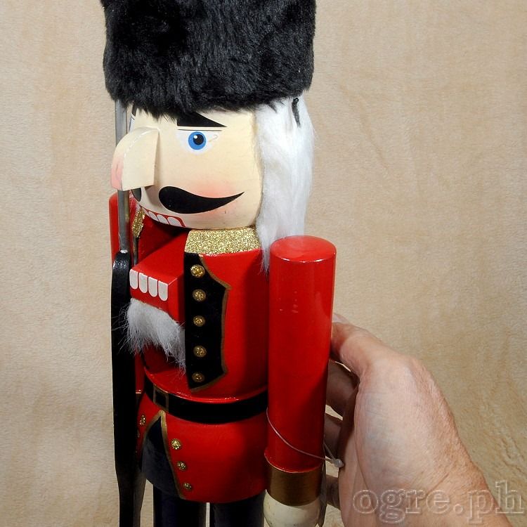 Rare Vintage Decorative Nutcracker Soldier with Rifle (20” Tall ...