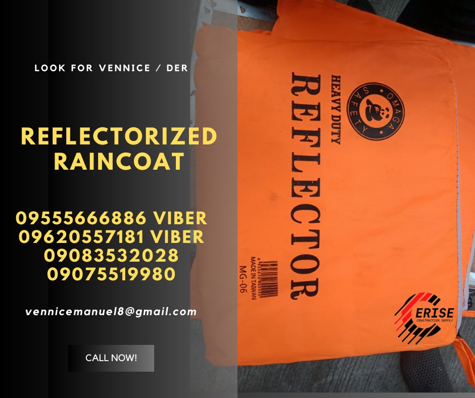REFLECTORIZED RAINCOAT, Commercial & Industrial, Construction Tools ...