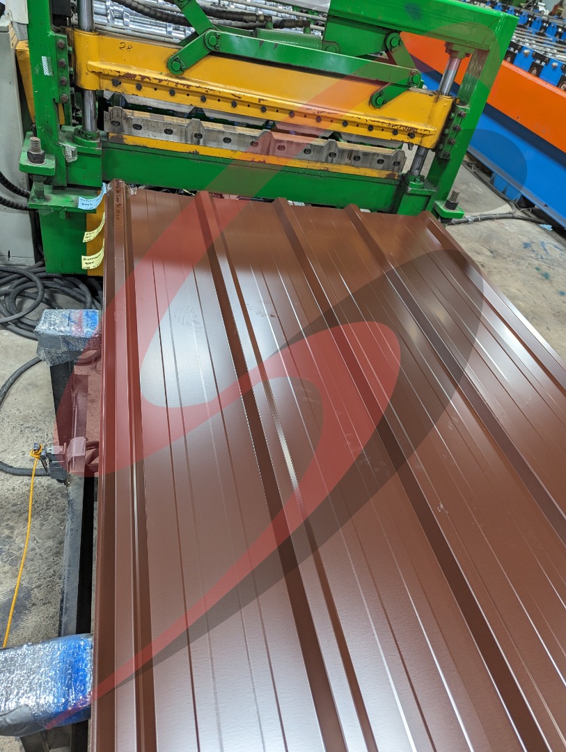 Roof Bubong Long Span Rib MultiRib Type PPGI Prepainted Galvanized ...