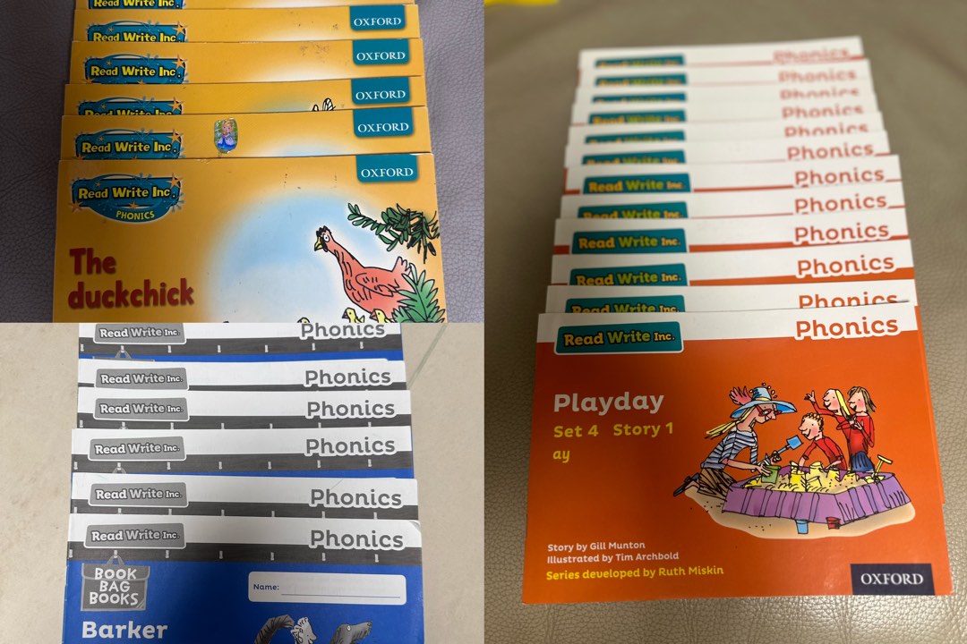 RWI Phonics Set , 興趣及遊戲, 書本 & 文具, 小說 & 故事書 - Carousell