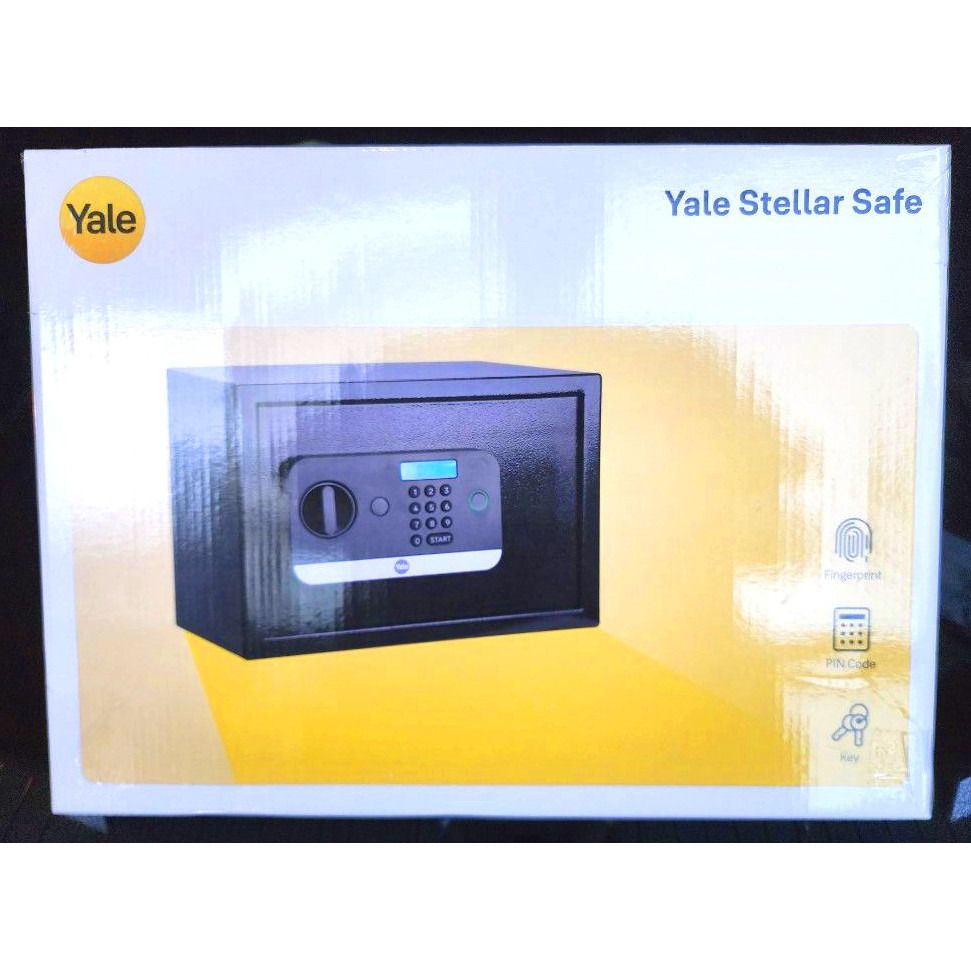 [Sealed with Warranty] Yale Black Solid Steel Metal Smart Electronic ...