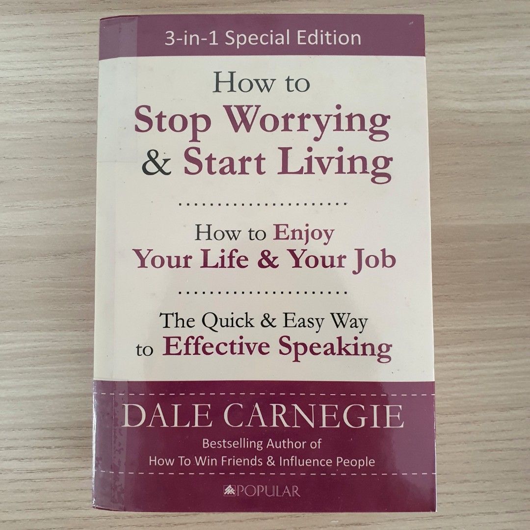 {Self Development Guide} How to Stop Worrying & Start Living | How to ...