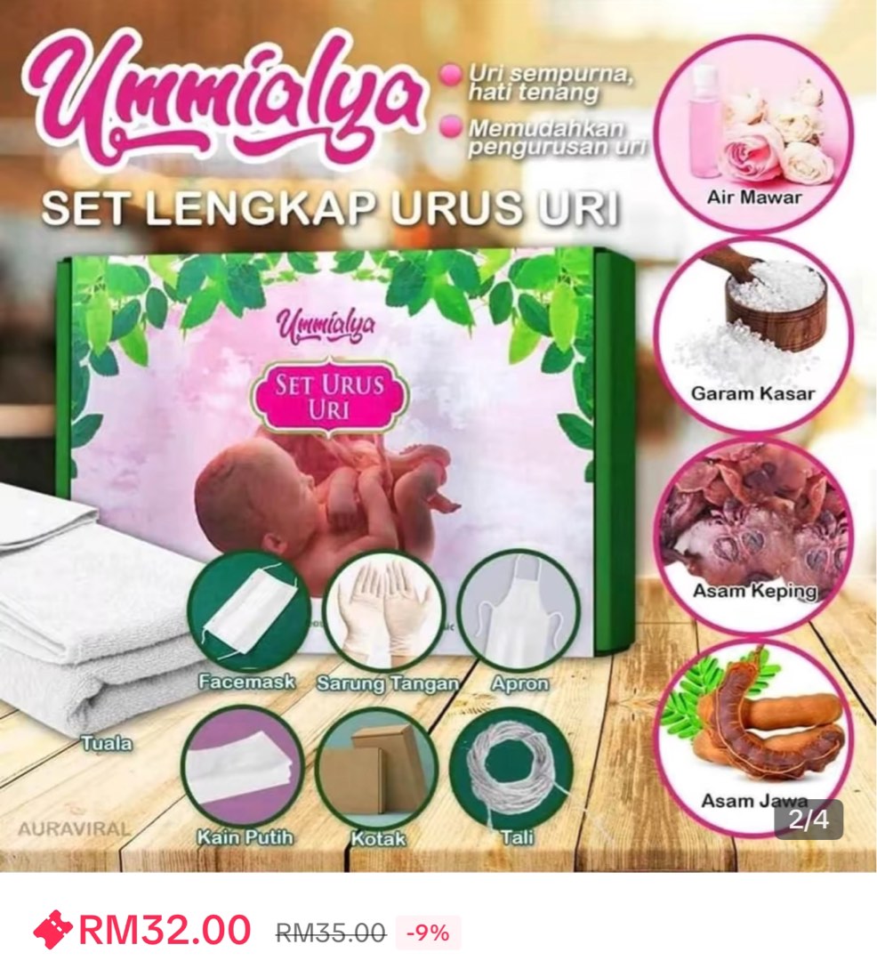 Set urus uri, Babies & Kids, Maternity Care on Carousell