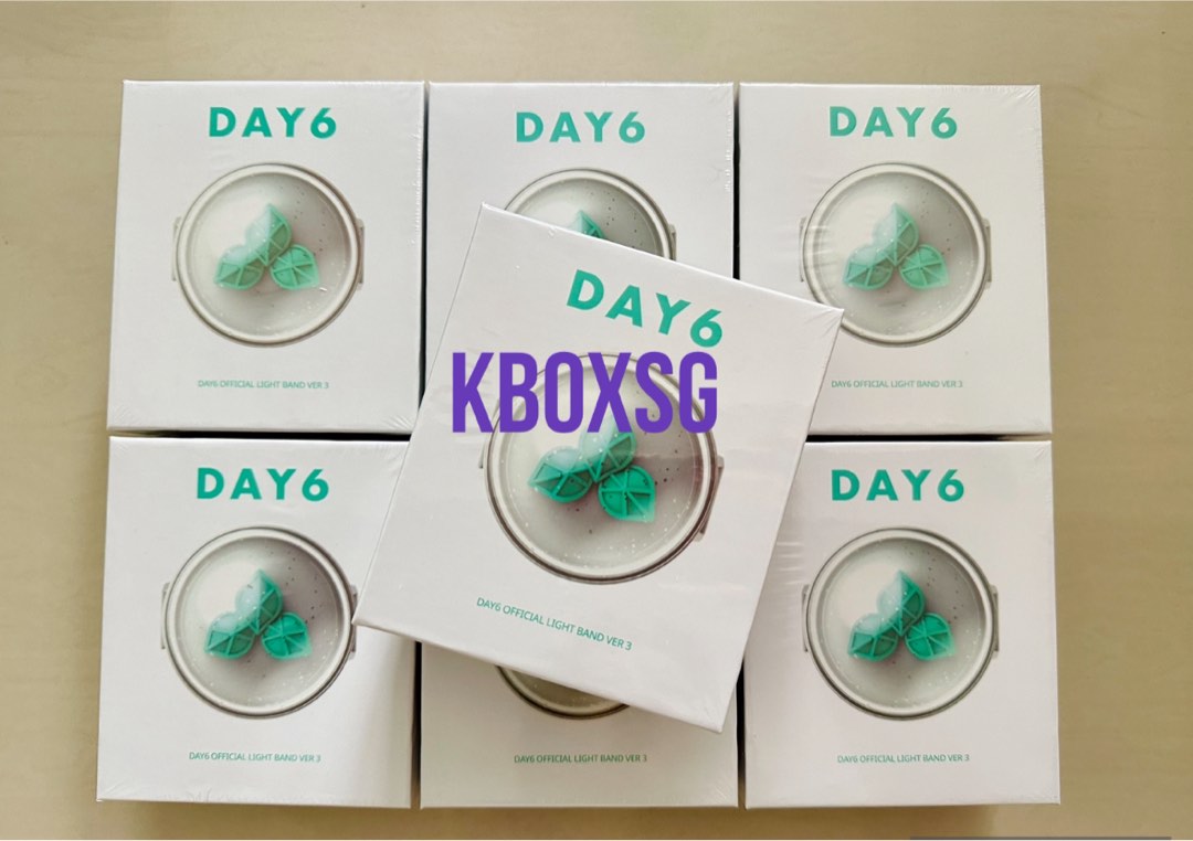 SG INSTOCK Ver.3 Avail OFFICIAL DAY6 LIGHTBAND VER.3/ DAY6 LIGHT BAND VER.3/DAY6 LIGHTBAND ...