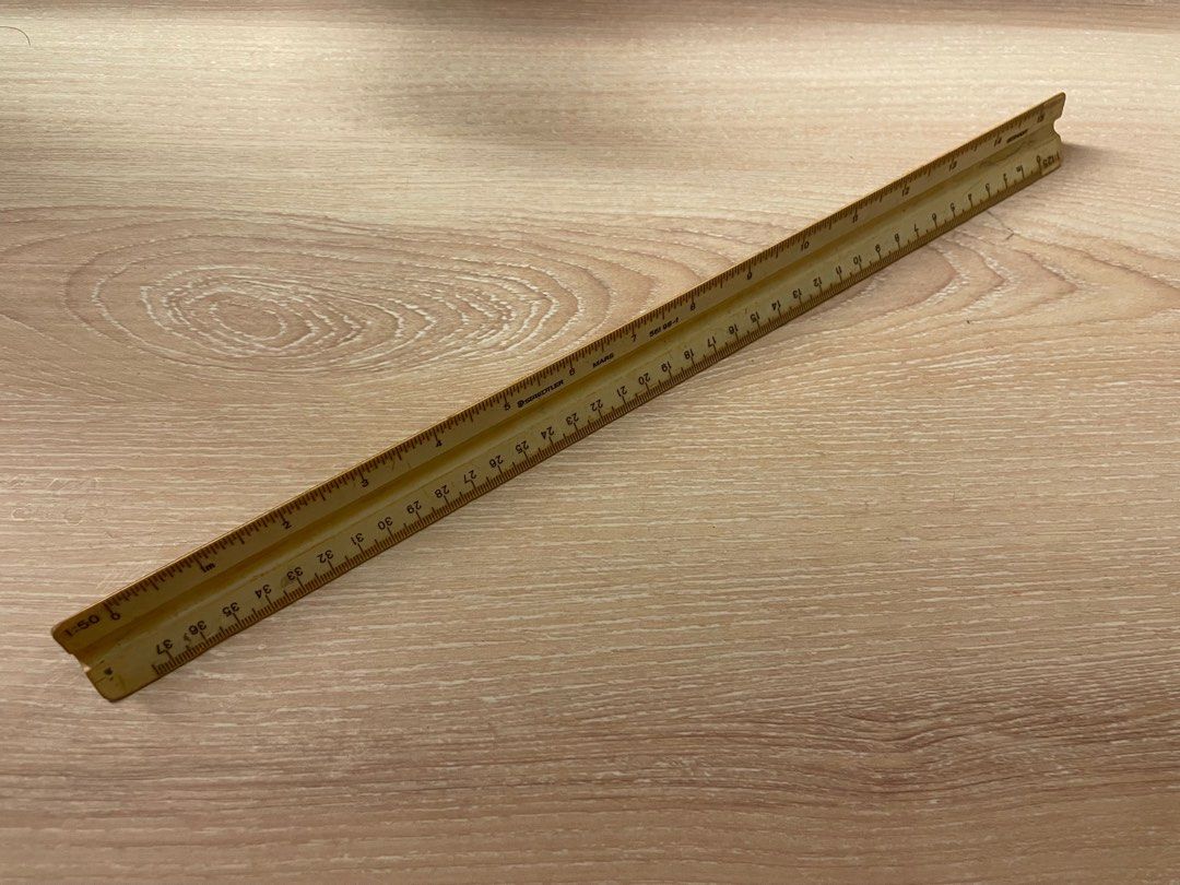 Staedtler Triangular Scale Ruler, Hobbies & Toys, Stationery & Craft ...