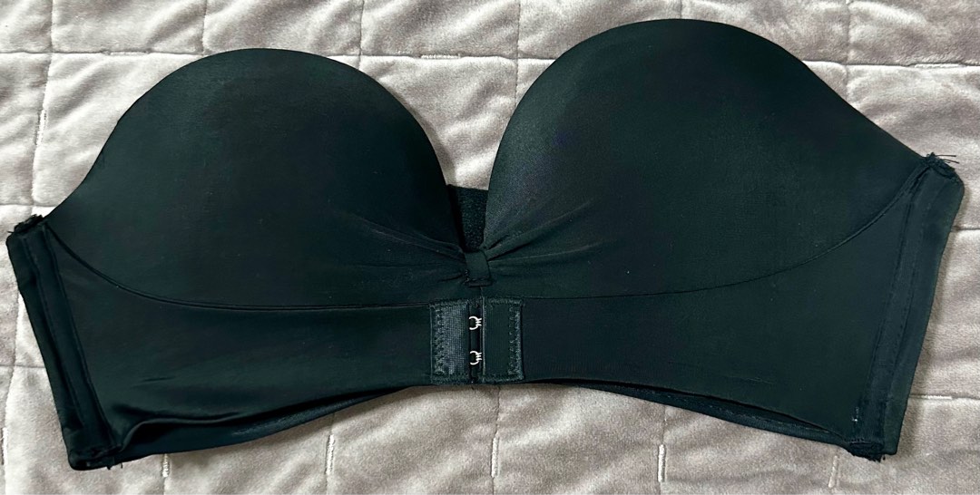 Strapless push up bra anti slip front and back lock buckle, Women's ...