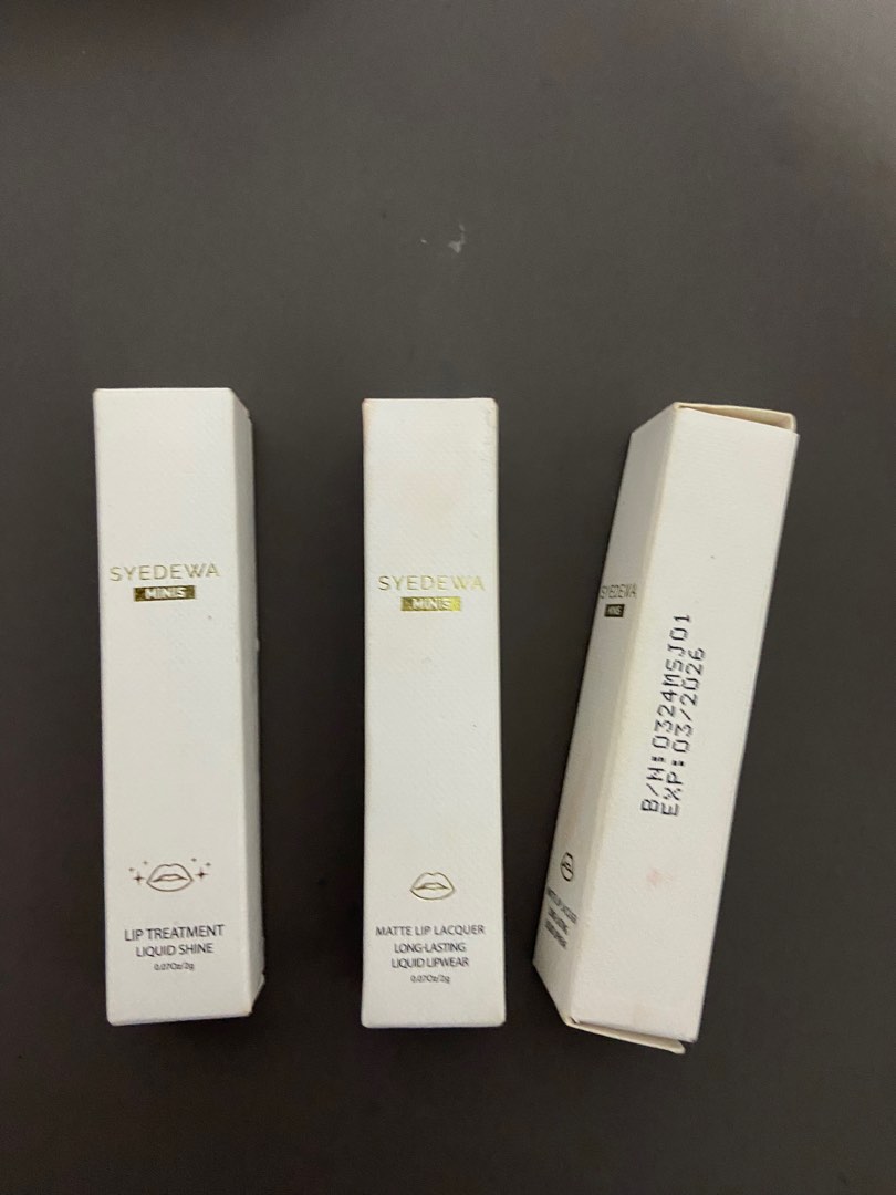 SYEDEWA LIPMATTE & LIPGLOSS, Beauty & Personal Care, Face, Makeup on ...