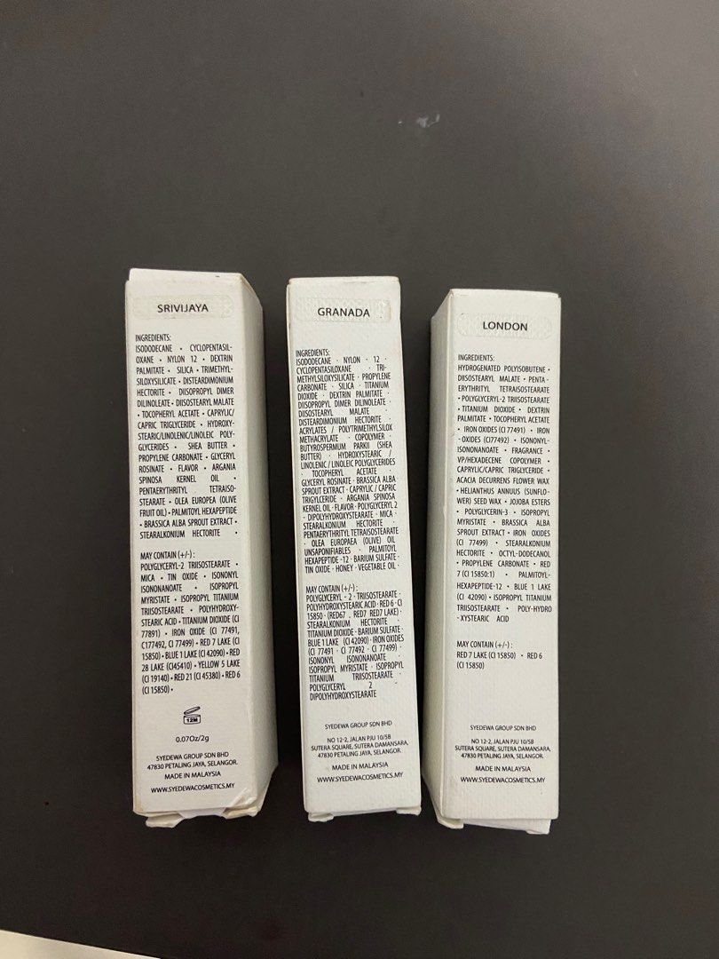 SYEDEWA LIPMATTE & LIPGLOSS, Beauty & Personal Care, Face, Makeup on ...