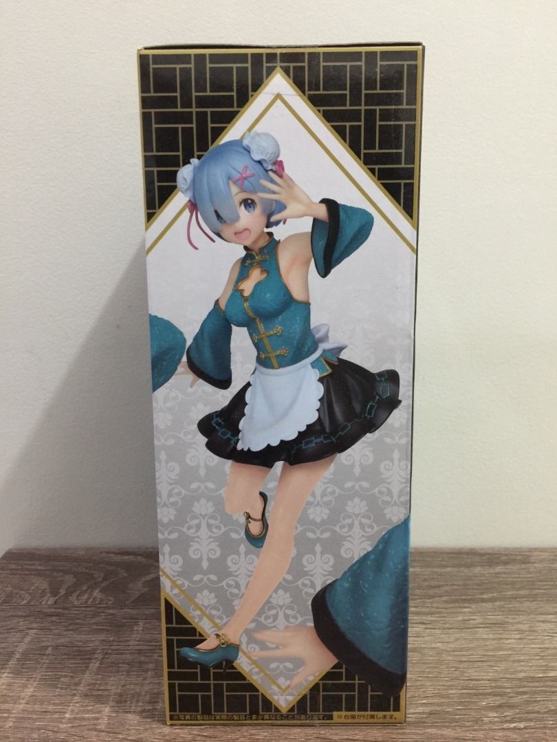 TAITO PRECIOUS FIGURE REM MANDARIN MAID COLLECTIBLES REM BLUE FIGURINES ...