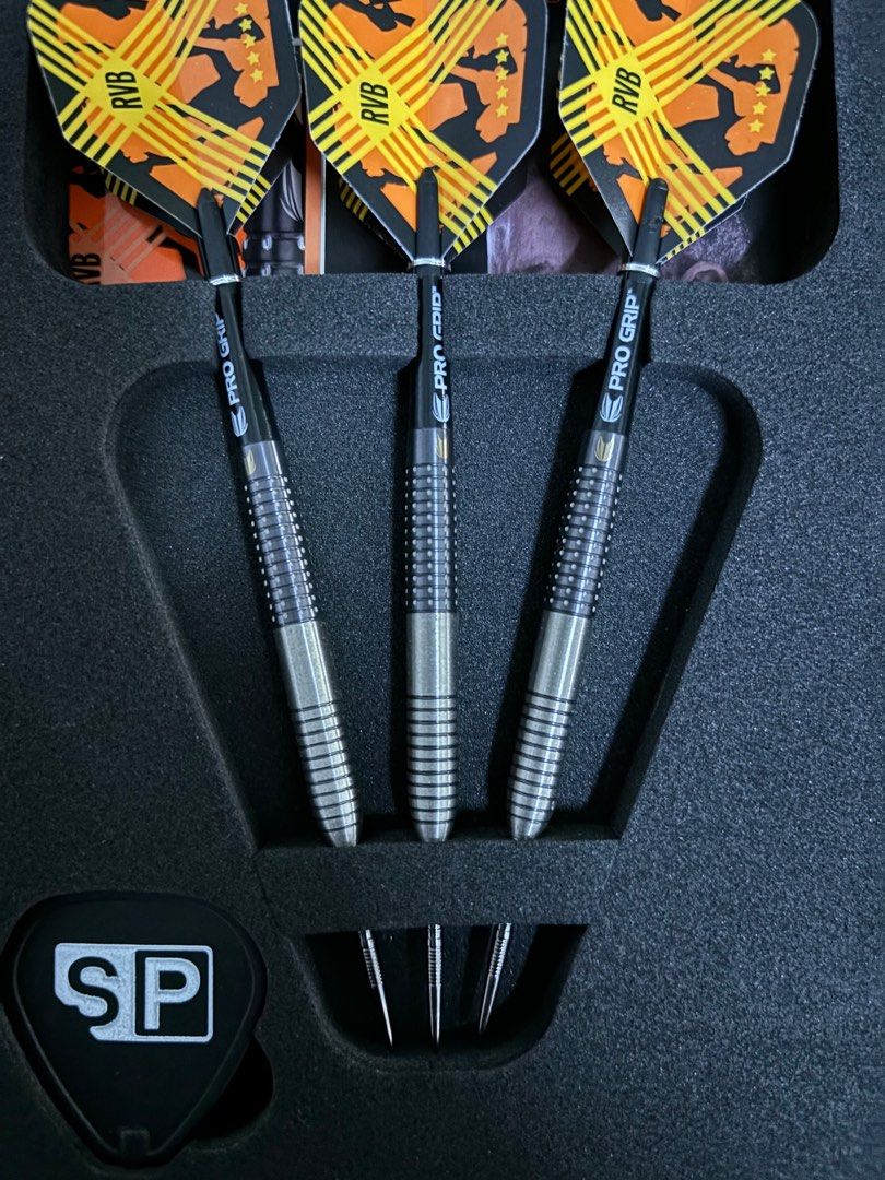 TARGET SP Steel Darts - Raymond Van Barneveld RVB Gen 3 (23G), Sports ...