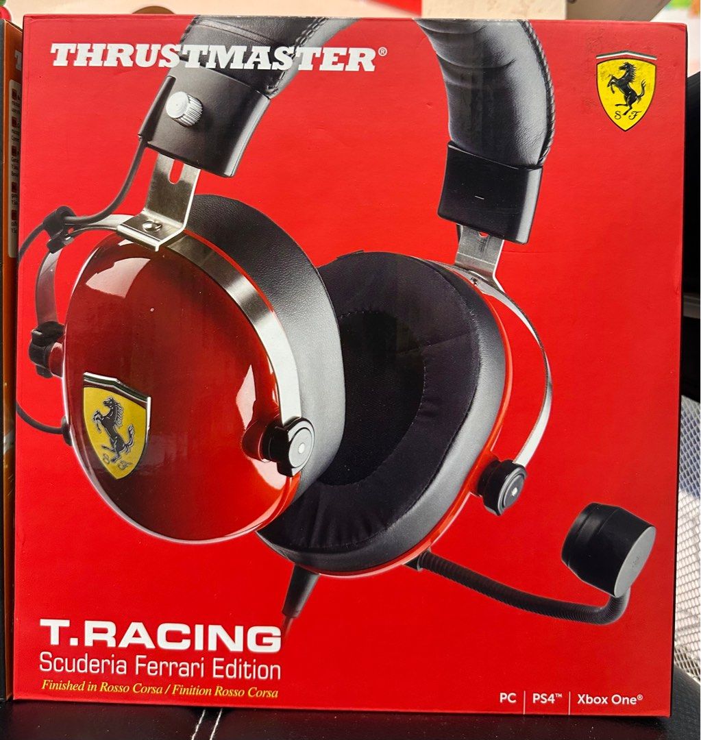 Thrustmaster T.Racing Scuderia Ferrari Edition Headset, Audio ...