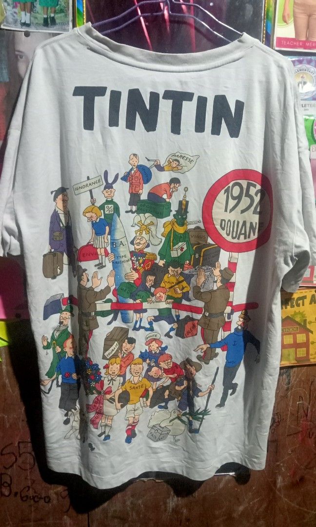 Tintin, Women's Fashion, Tops, Shirts on Carousell