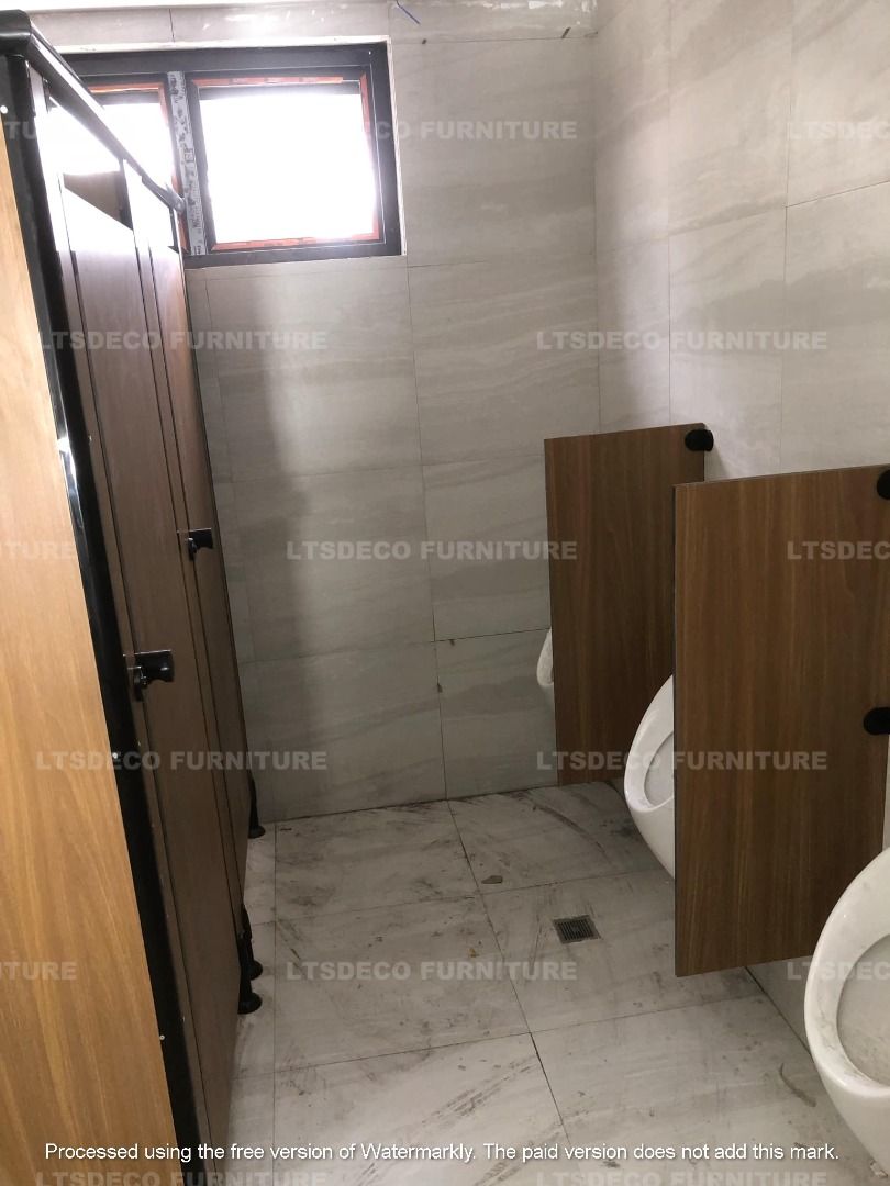 TOILET PARTITION MODULAR CUBICLE OFFICE PARTITION, Furniture & Home ...