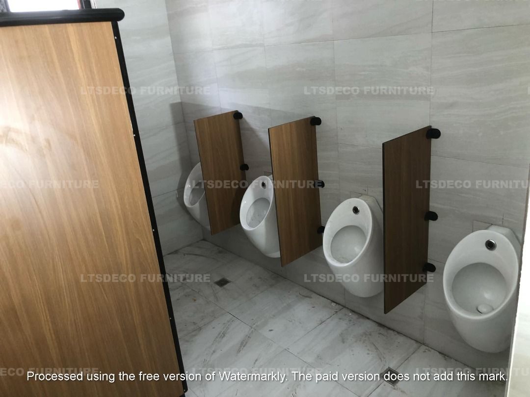 TOILET PARTITION MODULAR CUBICLE OFFICE PARTITION, Furniture & Home ...