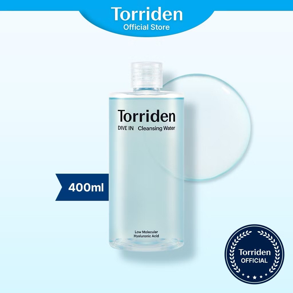[Torriden] DIVE IN Low Molecular Hyaluronic Acid Cleansing Water, 400ml ...