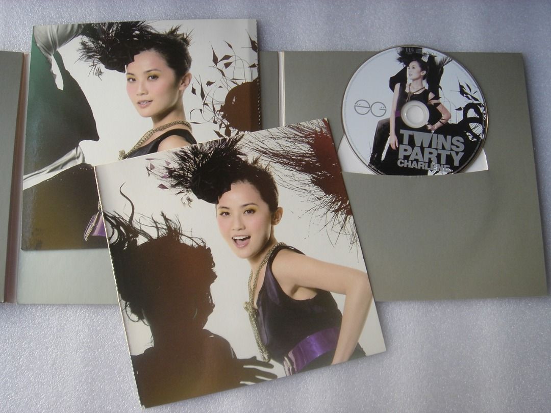 Twins Party Charlene (蔡卓妍版) CD 93%NEW 布拉格之戀,相反詞,愛情突擊,絕對遷就,傷心情歌,金句,世界變 ...