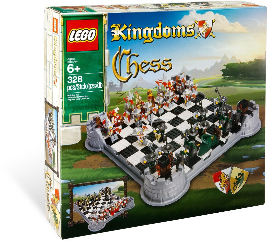 [TWOTHREE]LEGO 853373 Kingdoms Chess Set, Hobbies & Toys, Toys & Games ...