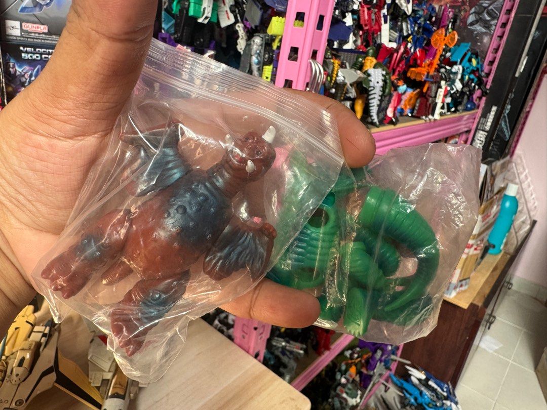 Ultraman KEMULAR and PEGILA Bullmark Mini Sofubi Ultra Kaiju Japanese Toy, Hobbies & Toys, Toys ...