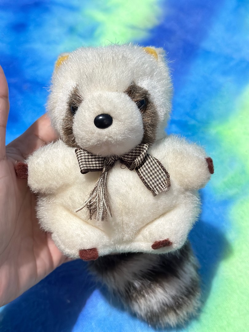 Vintage Joyful Mates Meitsu Racoon Soft Plush, Hobbies & Toys, Toys ...