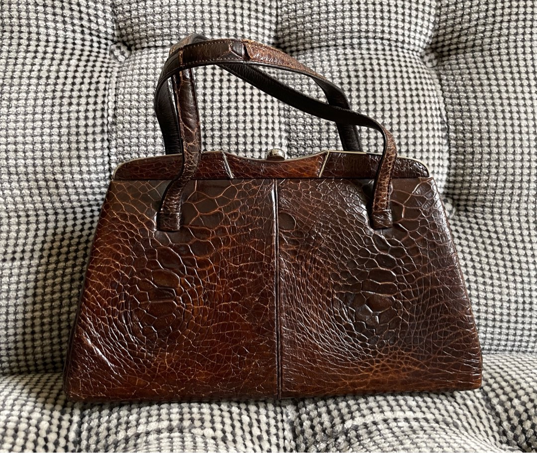 Vintage Turtle Skin Clutch,, Women's Fashion, Bags & Wallets, Clutches ...