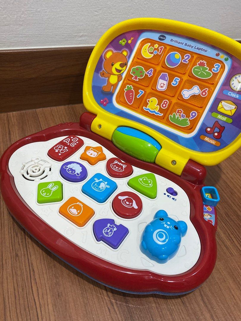 Vtech baby laptop, Babies & Kids, Infant Playtime on Carousell