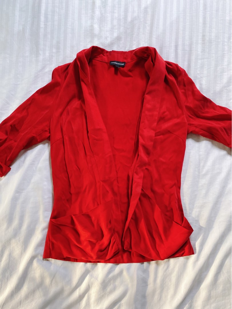 Warehouse No Buttons Blazer, Women's Fashion, Coats, Jackets and ...