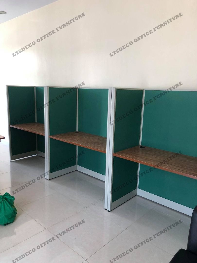 WORKSTATION TABLES MODULAR OFFICE PARTITION, Furniture & Home Living ...