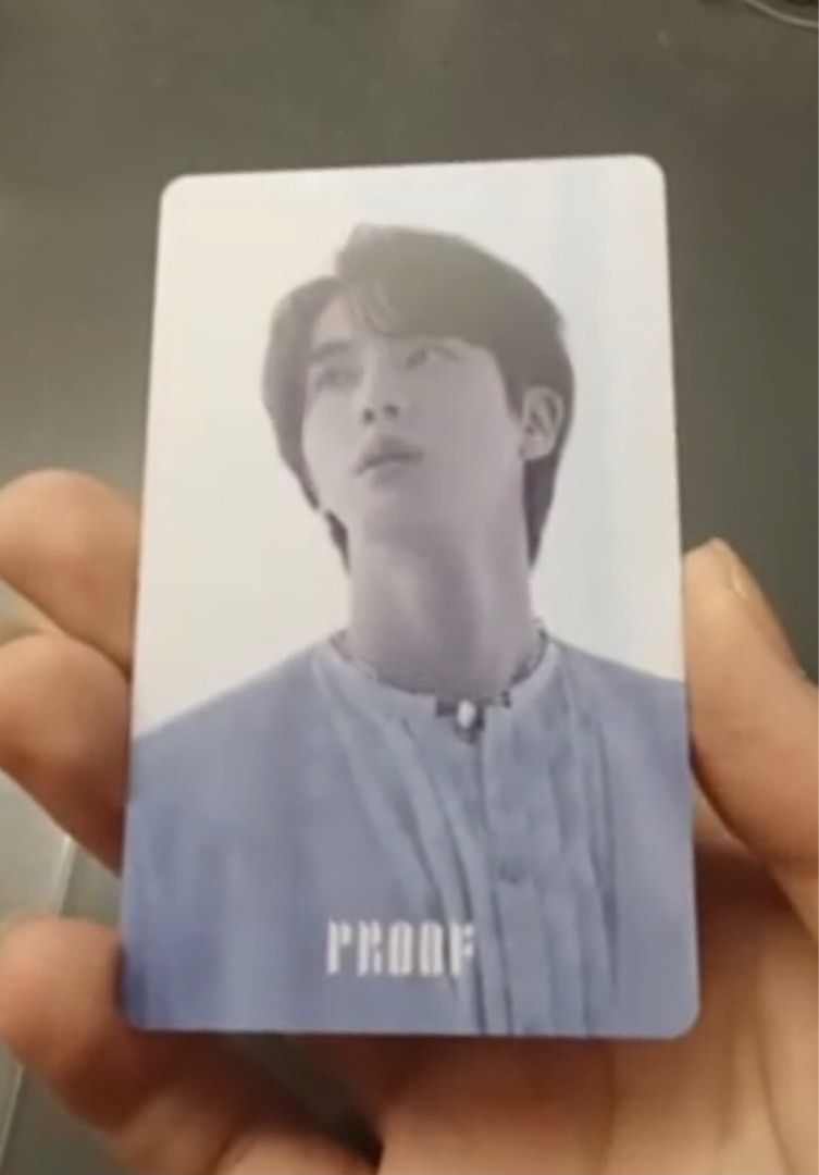 WTT BTS Jin hybe insight proof exhibition, Hobbies & Toys, Collectibles & Memorabilia, K-Wave on ...