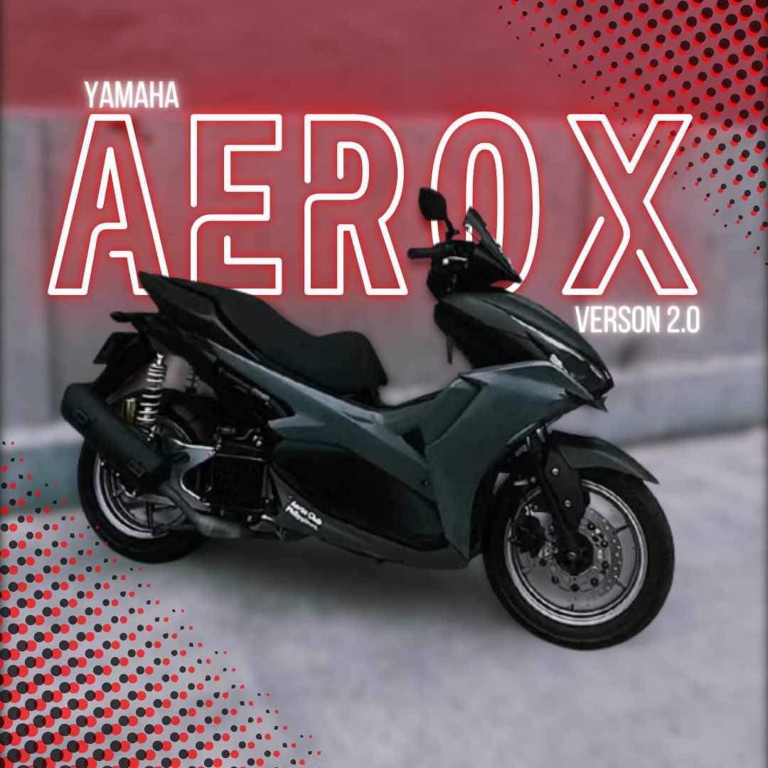 Yamaha Aerox v2.0, Motorbikes, Motorbikes for Sale on Carousell