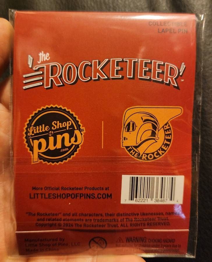 2024 comicon rocketter - set of 3 packs of pins, selling all together ...