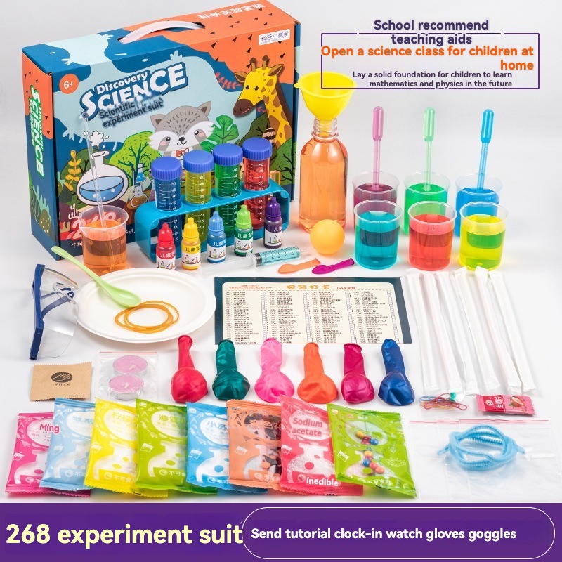 268 science experiment kit science toy set experiment kit for kids stem ...