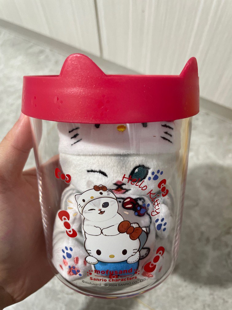 711 Mofusand&Hello Kitty 杯, 興趣及遊戲, 玩具 & 遊戲類 - Carousell