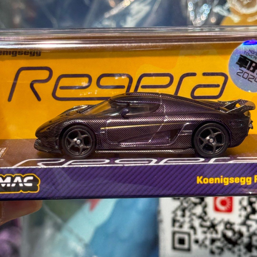 香港車仔展 2024 會場限定商品 Tarmac Works 1:64 Die-cast Model Car Koenigsegg ...