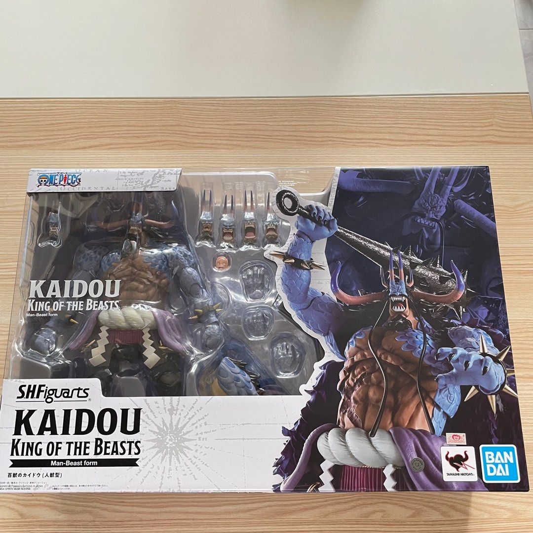 全新未開封 Shf 凱多 Kaidou 百獸 One Piece 四皇, 興趣及遊戲, 玩具 & 遊戲類 - Carousell
