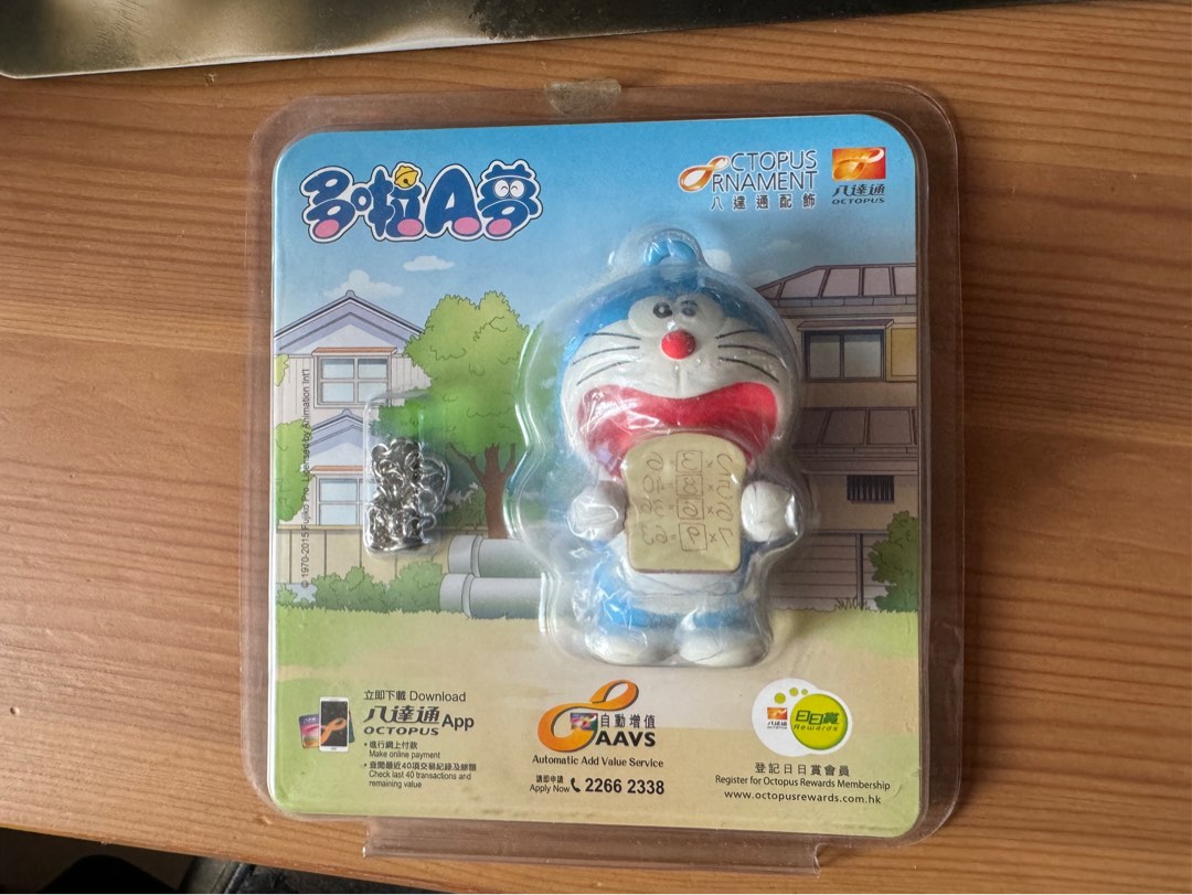 多啦A夢 八達通 叮噹 Doraemon Octopus card, 電腦＆科技, 電腦周邊及配件, 其他 - Carousell