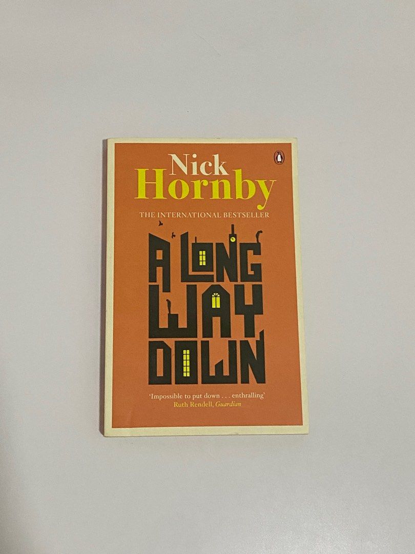 A long way down by Nick Hornby, Hobbies & Toys, Books & Magazines, Storybooks on Carousell