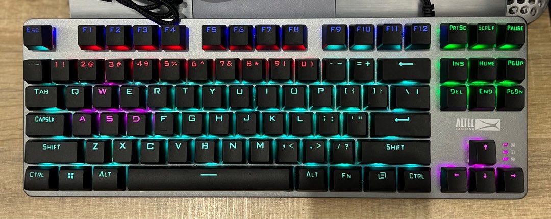 Altec Lansing Keyboard Gaming ALGK-8404 Grey | TKL Real Mechanical Blue ...
