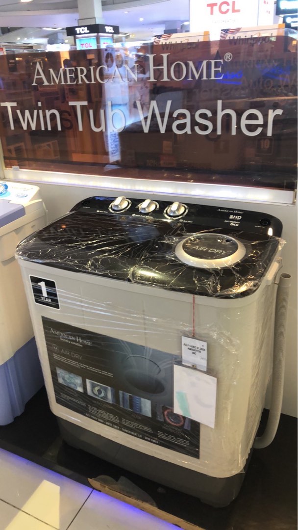 AMERICAN HOME TWIN TUB WASHING MACHINE, TV & Home Appliances, Washing ...