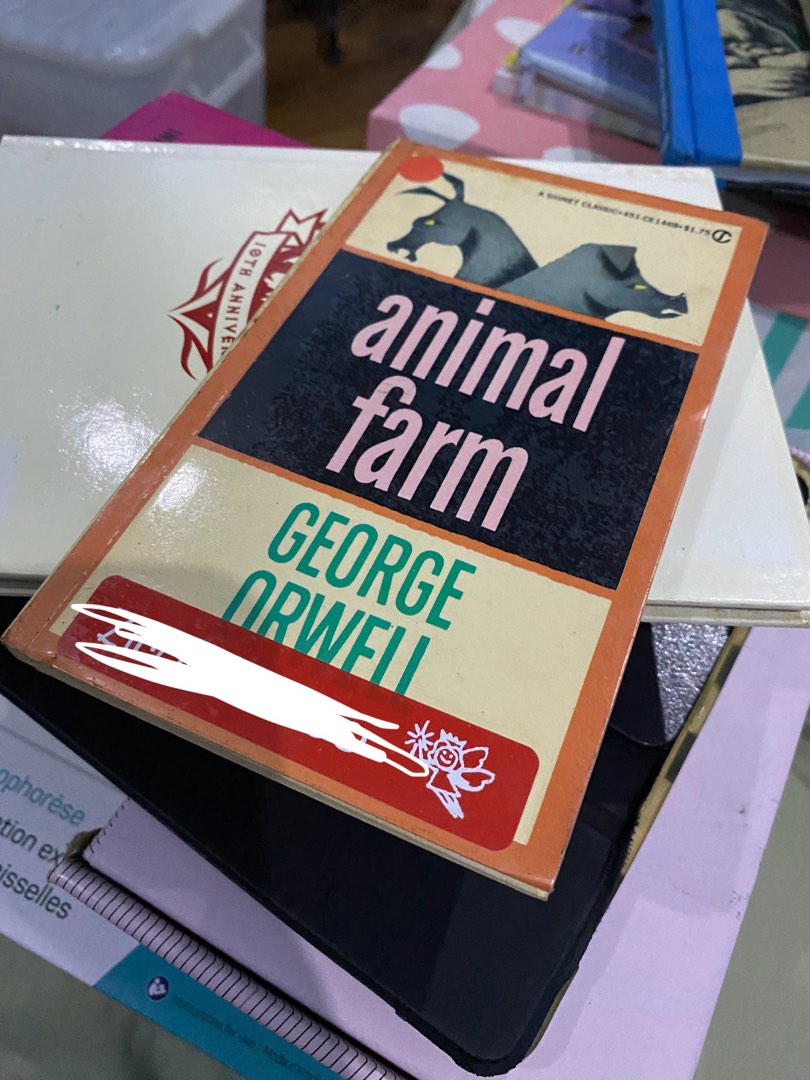 Animal Farm | George Orwell | Classic Novel, Hobbies & Toys, Books ...