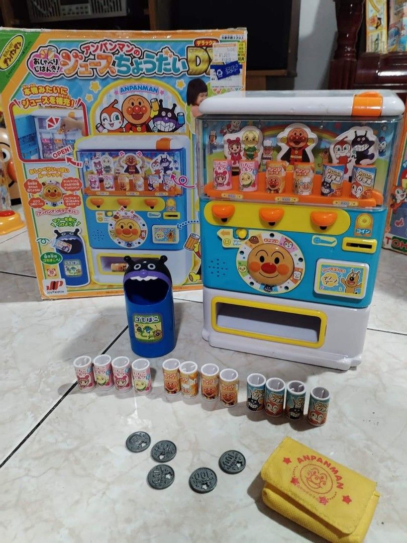 Anpanman Vending Machine, Hobbies & Toys, Toys & Games on Carousell