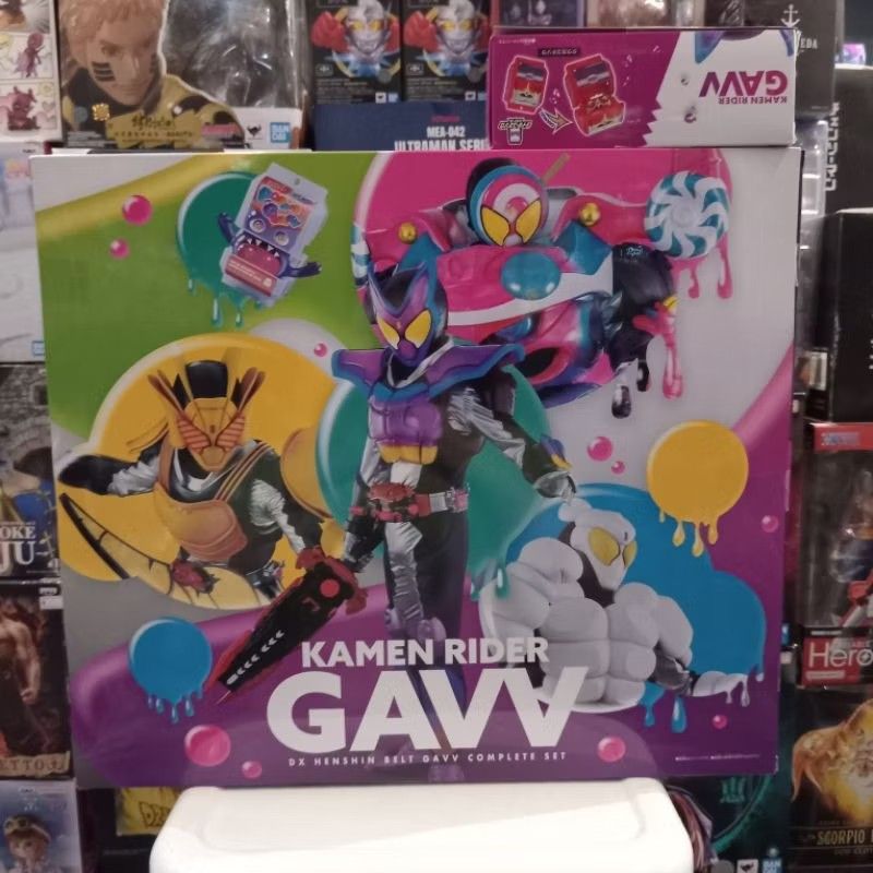 BANDAI KAMEN RIDER GAVV DX HENSHIN BELT GAVV COMPLETE SET, Hobbies ...