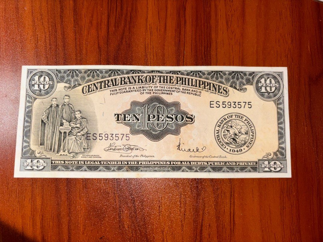 Bank Notes Philippine English Series, Hobbies & Toys, Memorabilia ...