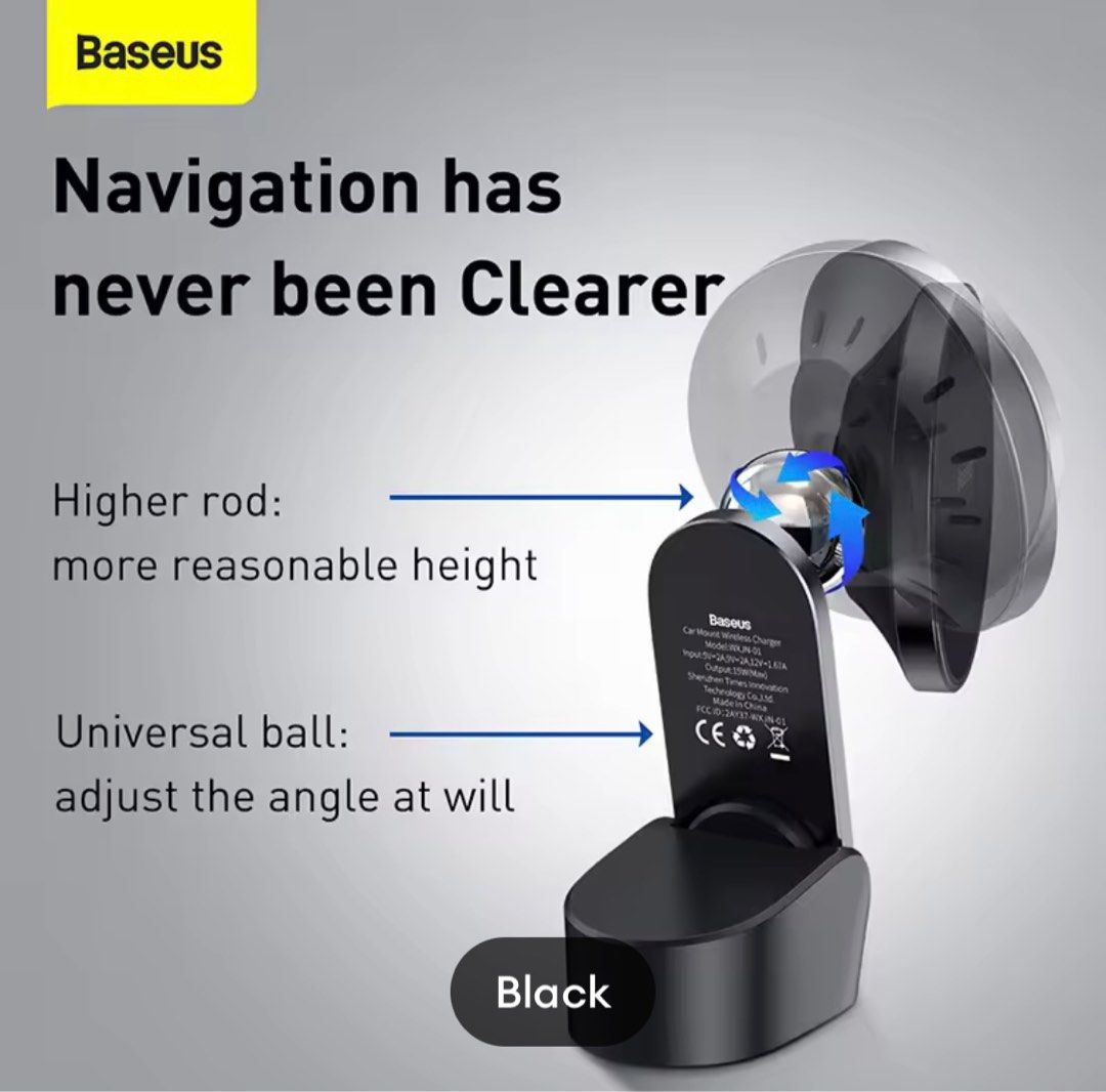 Baseus wireless charger, Mobile Phones & Gadgets, Mobile & Gadget ...